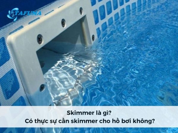 Skimmer là gì? Có thực sự cần skimmer cho hồ bơi không?